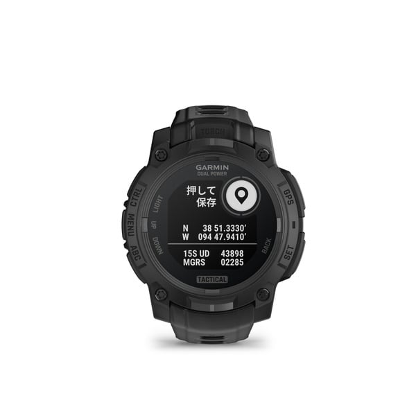 GARMIN Instinct 3 Dual Power タフネスGPSウォッチ 010-02934-80 – THREEC WEB STORE